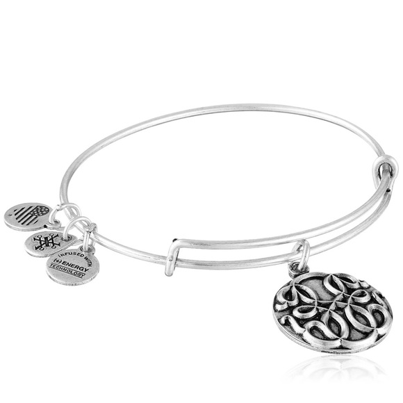 Alex and Ani | Jewelry | Nwb Alex Ani Path Of Life Charm Bangle Silver | Poshmark